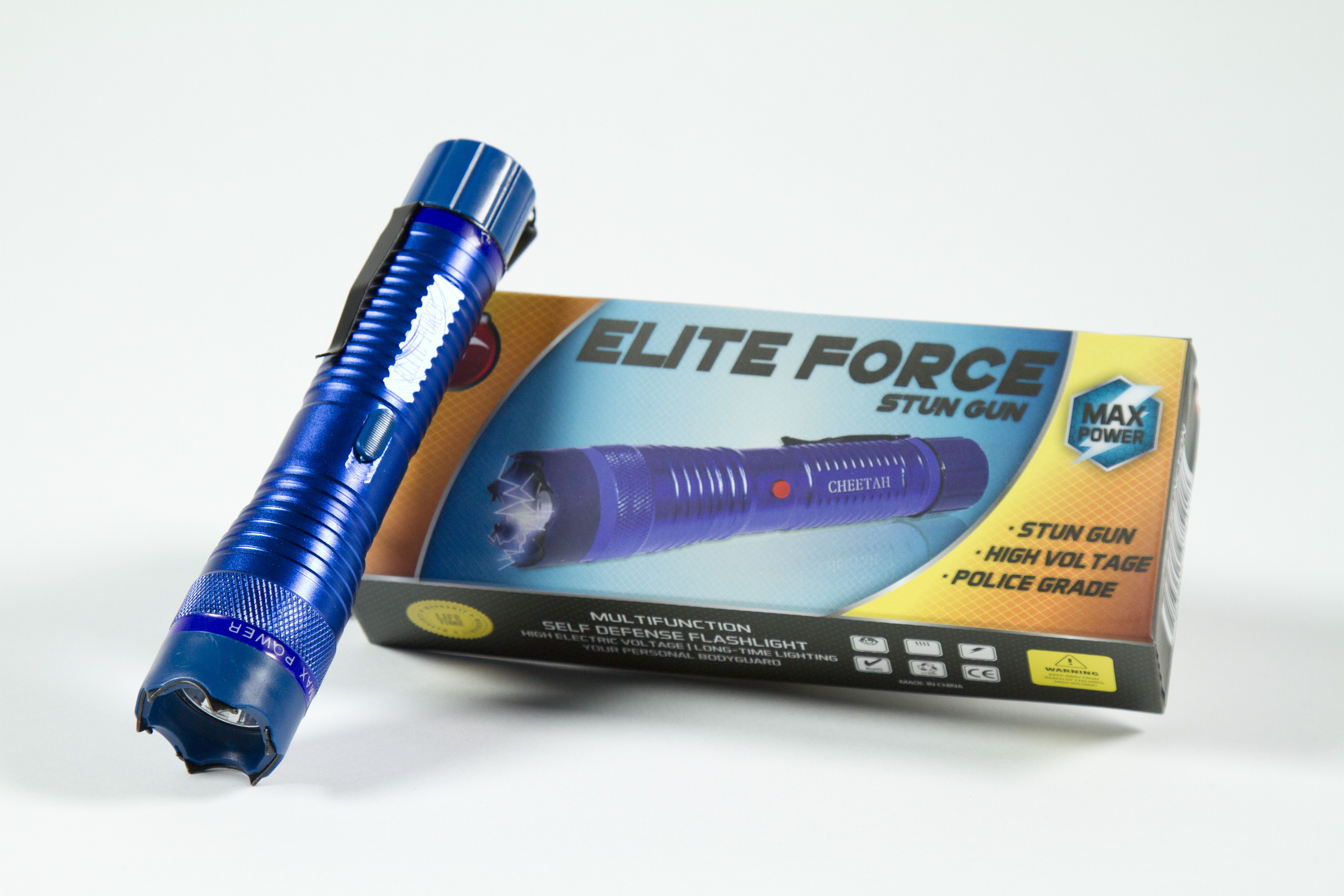 ELITE FORCE RECHARGEABLE STUN GUN – TEXAS ATROXX