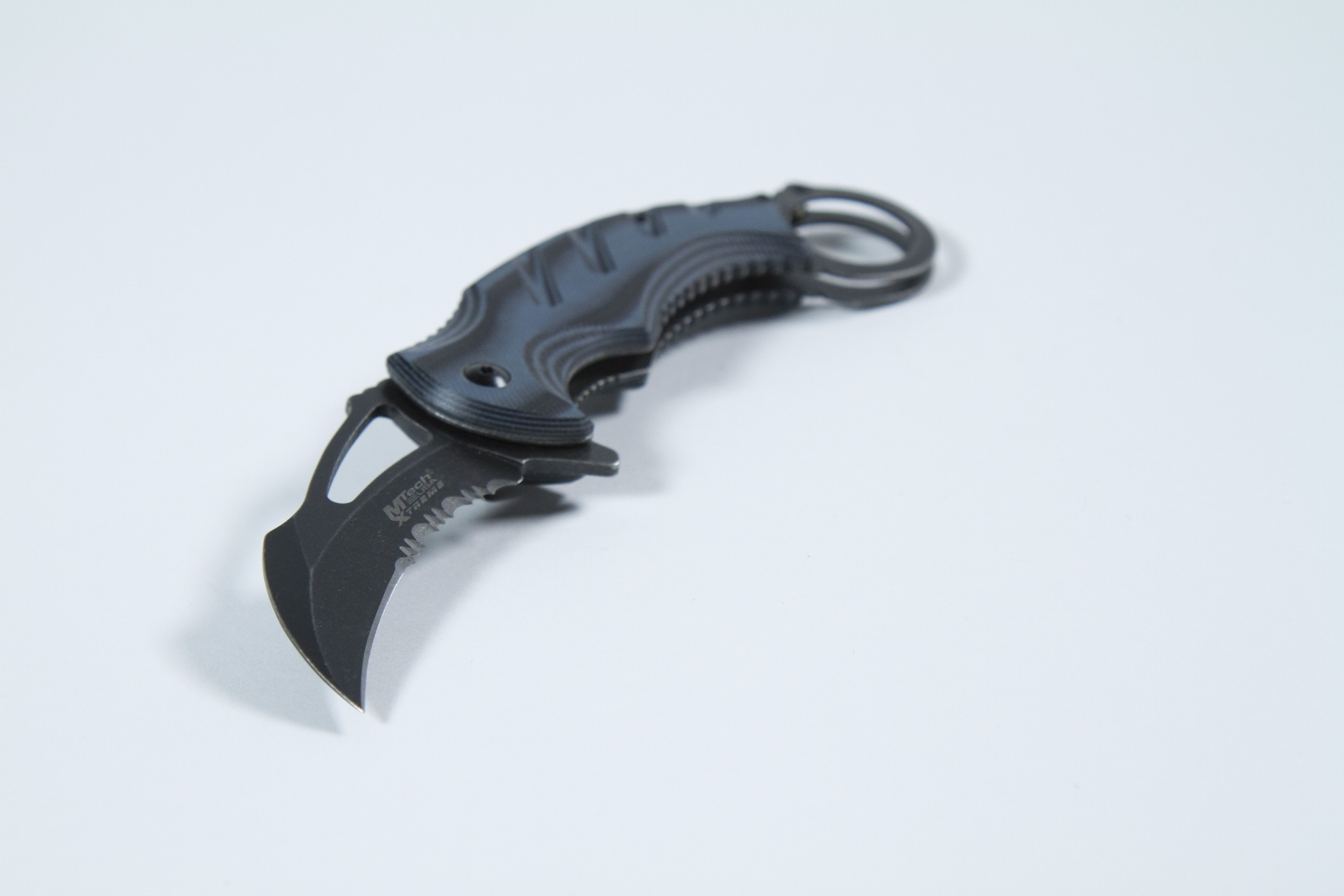 Black and Stonewashed Karambit – TEXAS ATROXX